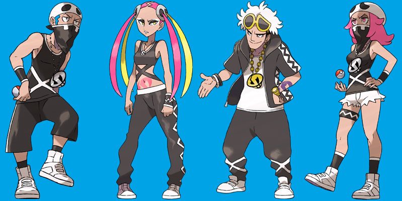 Conoce al Team Skull de Pokémon Sun y Pokémon Moon | TechGames