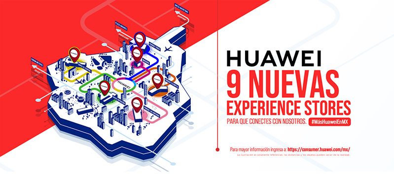 Huawei abre nueve Huawei Experience Stores en México, conócelas | TechGames