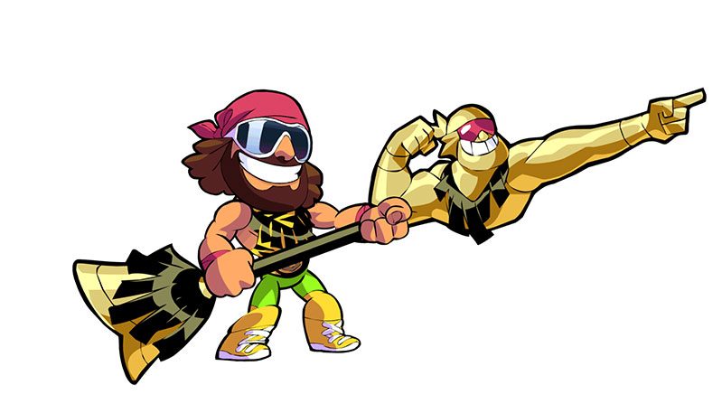 Randy Savage, Undertaker, Roman Reigns pelean en Brawlhalla | TechGames