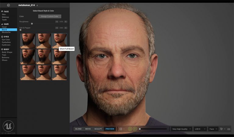 MetaHuman Creator de Epic Games creará personajes más realistas | TechGames