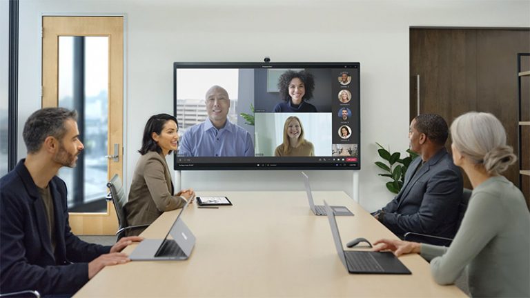 Surface Hub 2 Smart Camera de Microsoft es ideal para el trabajo ...