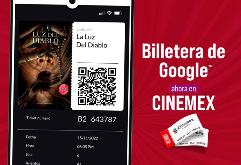 La Billetera de Google llega a México y puedes usarla en Cinemex | TechGames
