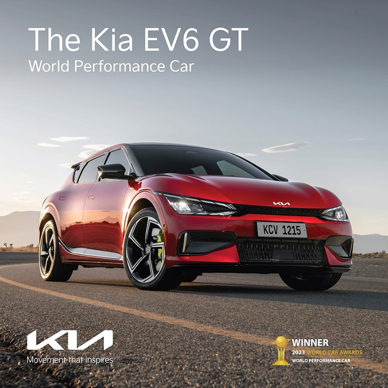 Kia EV6 GT se convierte en el World Performance Car 2023 | TechGames