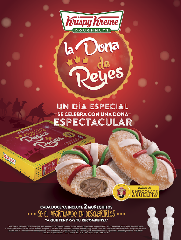 La Dona de Reyes y Donas Sabores Inolvidables en Krispy Kreme | TechGames